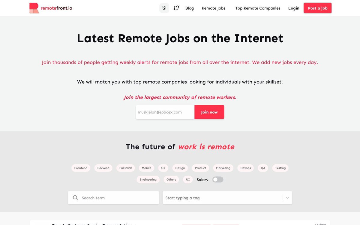 9 sites for developers to get a remote job that pays in 💲USD: - Thread ...