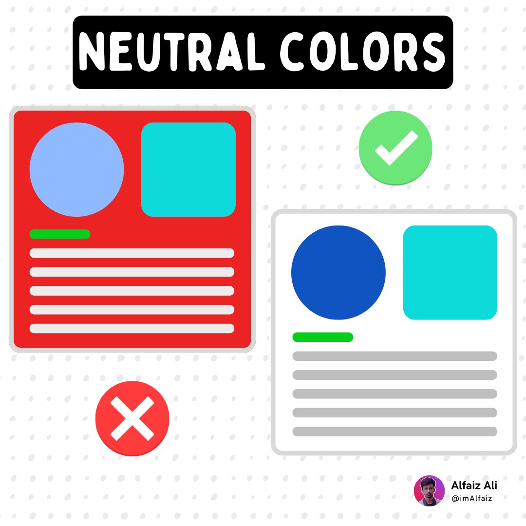 Color combination basics frontend devs should know about 🧵: - Thread ...