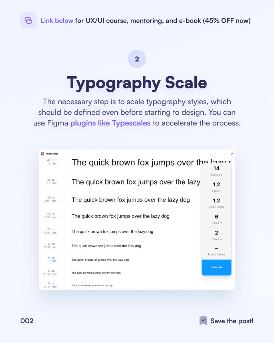 You should follow several rules to achieve a clean and smooth UI design ...