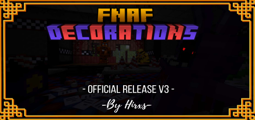 MCPEDL on Twitter: "FNAF's Decorations v3 (Official Release) 🎤 - Addon - https://t.co/c4vaDkS0sh ...