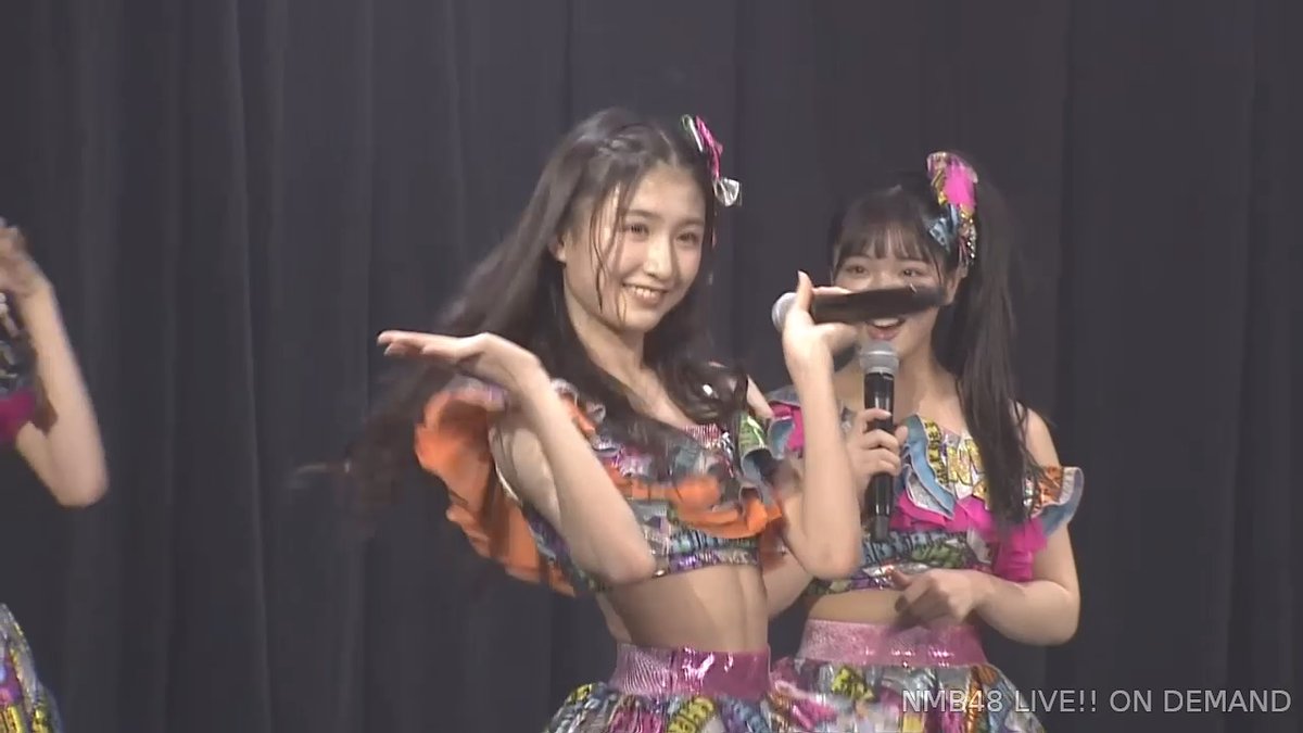 ゴムコム on Twitter: "けいとちゃん投げキッス #なんばらえてぃー公演 #NMB48"