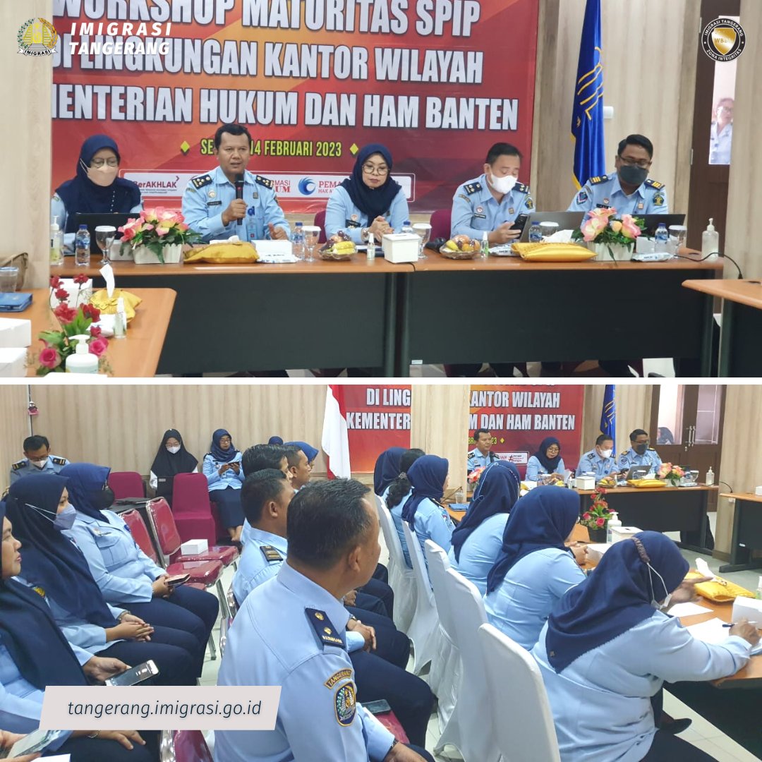Imigrasi Tangerang on Twitter: "Selasa (14/2) Kantor Imigrasi Tangerang yang diwakili oleh ...