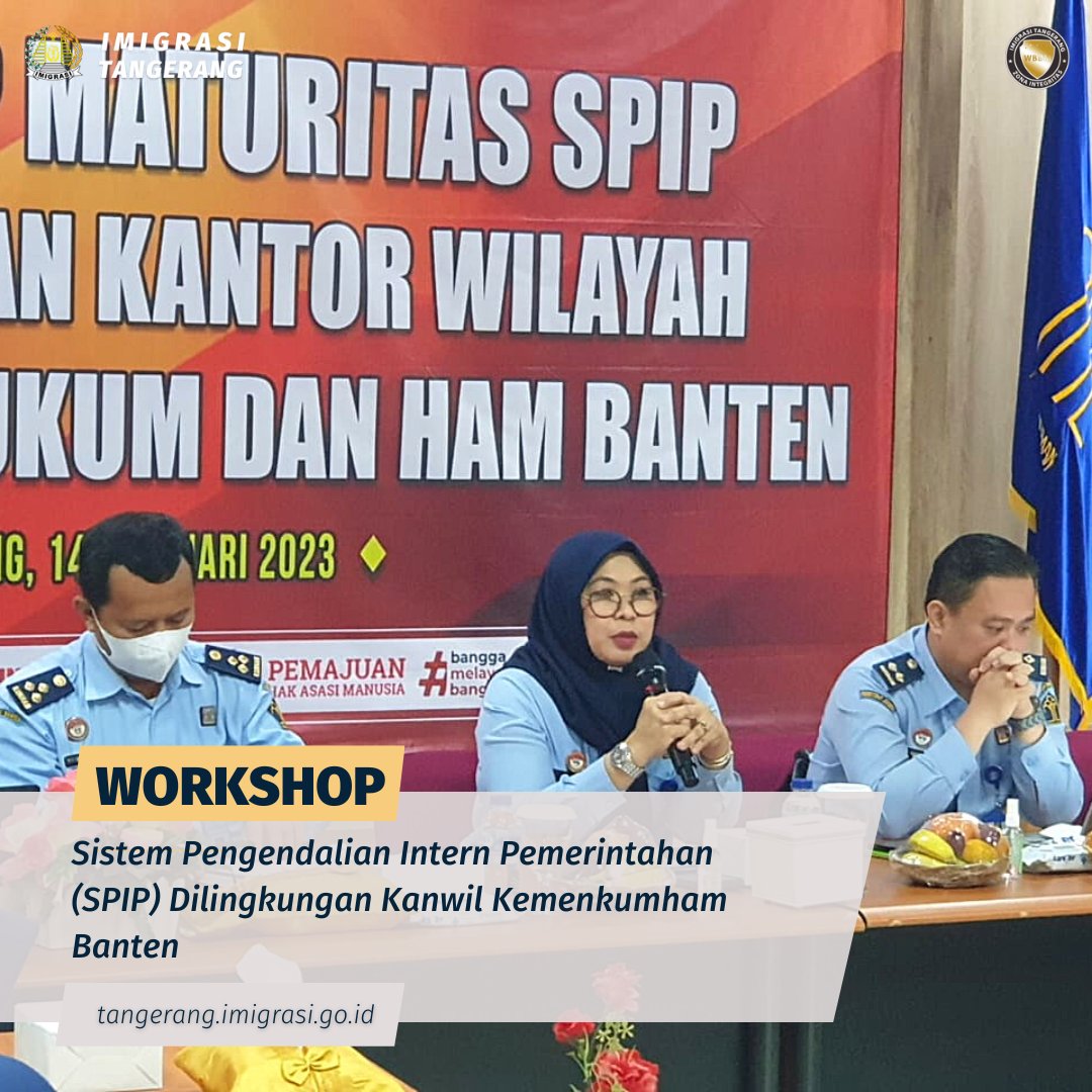 Imigrasi Tangerang on Twitter: "Selasa (14/2) Kantor Imigrasi Tangerang yang diwakili oleh ...