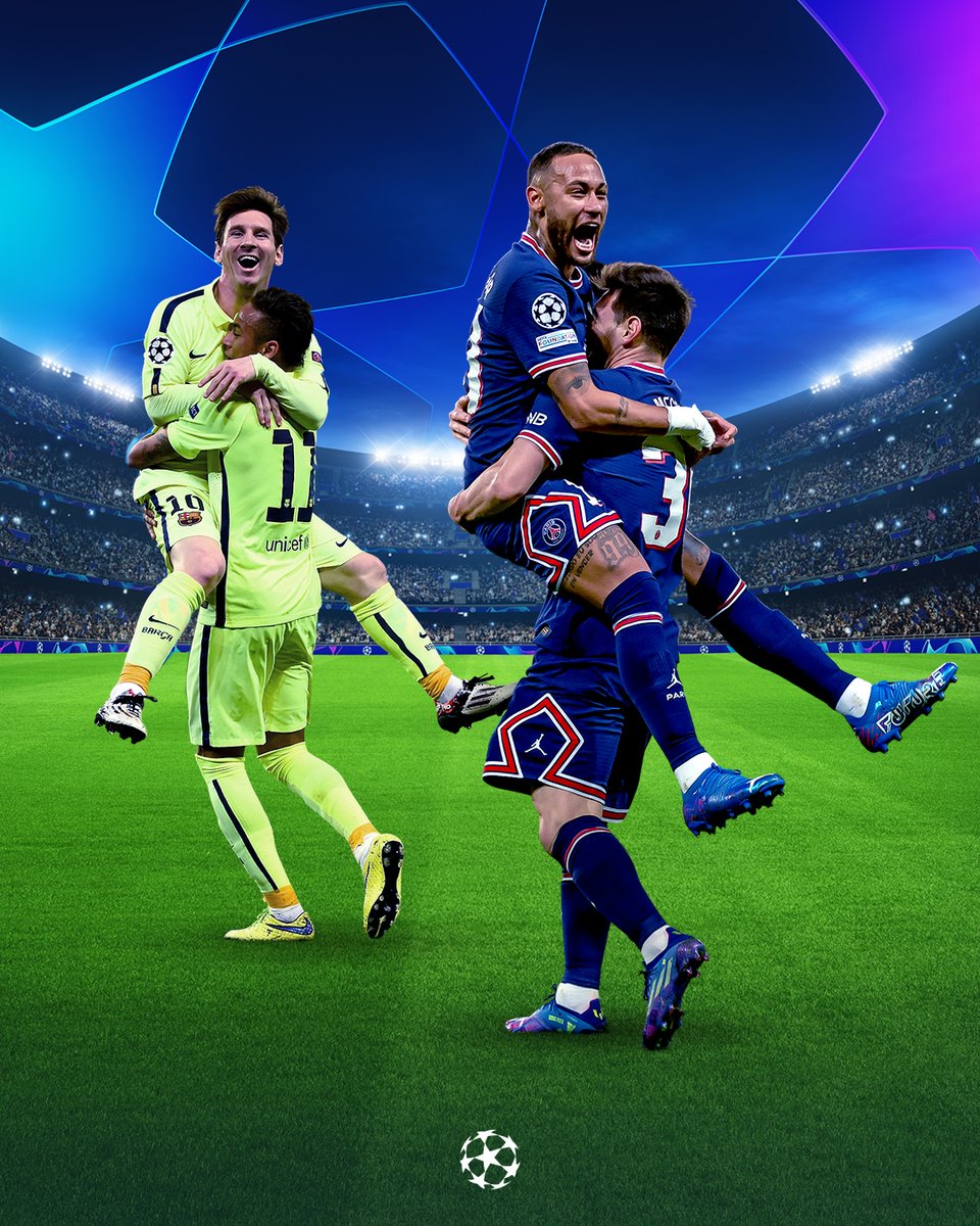 UEFA Champions League on Twitter: "Tearing it up together since 2013 🤗 #UCL"