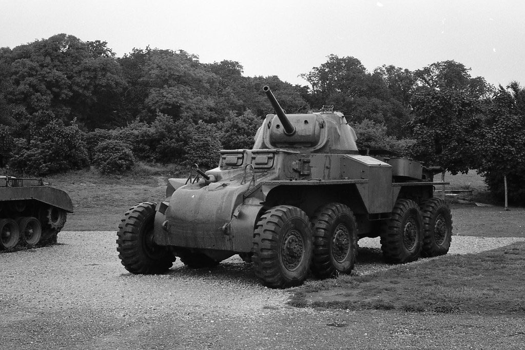 Jonathan Brown on Twitter: "Todays odd tank is the T18 Boarhound. A 57mm armed armored car that ...