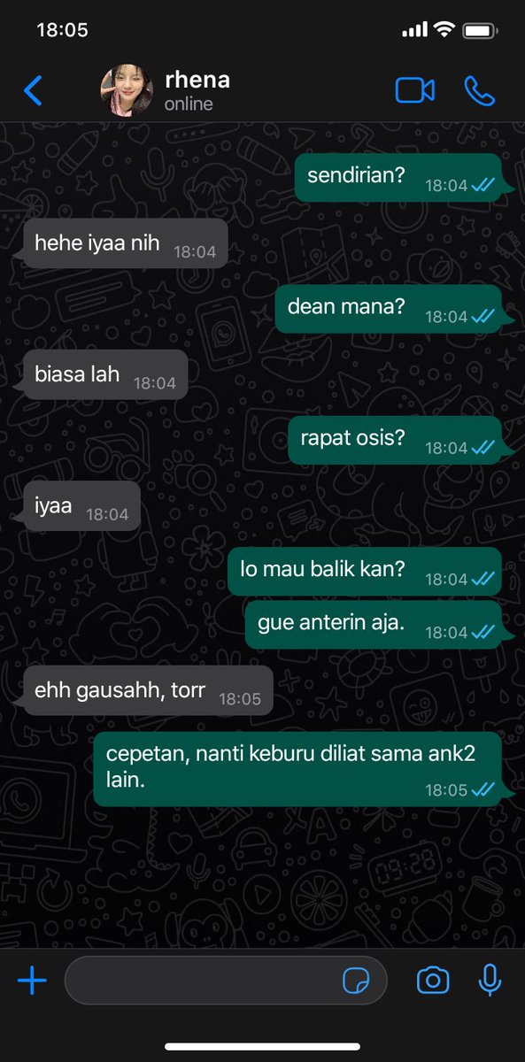 birr on Twitter: "321. *flashback (pov torra) hari-hari torra dan rhena mulai dekat"