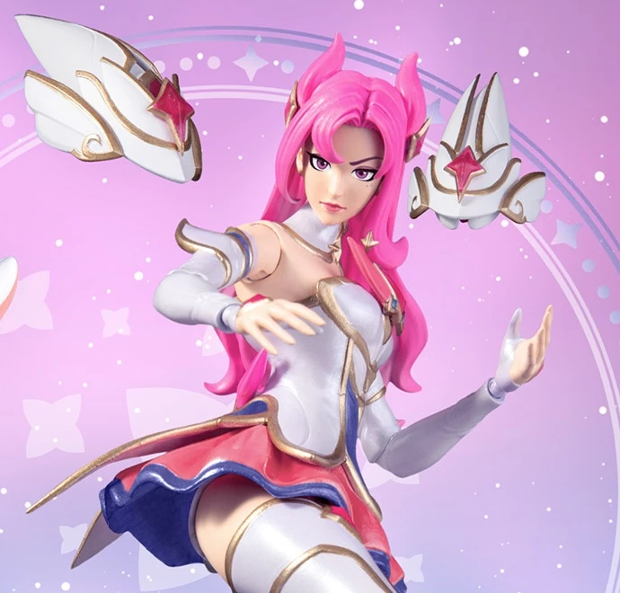 Jumaralo Hex on Twitter: "Beast-Kingdom Dynamic 8action Heroes Star Guardian Kai'Sa in Riot Mall ...