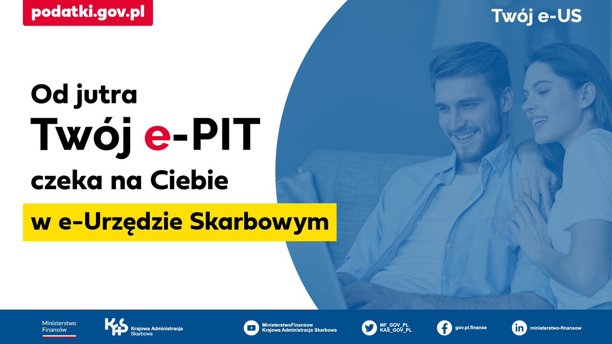 Ministerstwo Finansów on Twitter: "Akcja rozliczeń #PIT potrwa w tym roku 𝗼𝗱 𝟭𝟱 𝗹𝘂𝘁𝗲𝗴𝗼 𝗱𝗼 𝟮 𝗺𝗮𝗷𝗮 ...