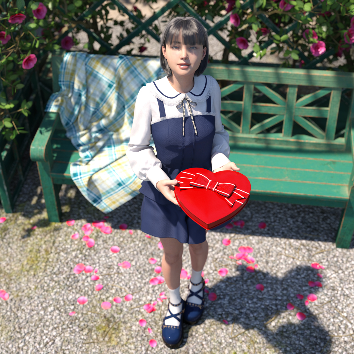 Kei aono on Twitter: "RT @1205rebecca: これ....あげる♡ #DAZ #風景 #バレンタインデー #恥じらい #チョコレート https://t.co ...