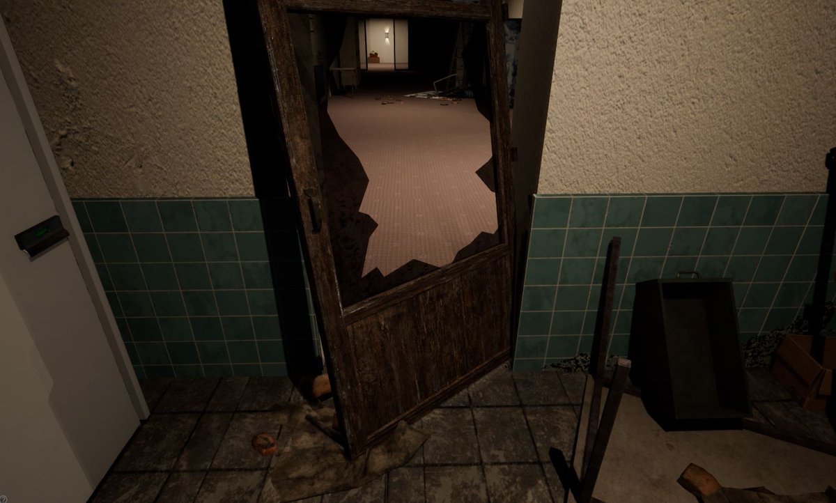 Im paying close attention to level design details in Unknown Force. The toilet got things like ...
