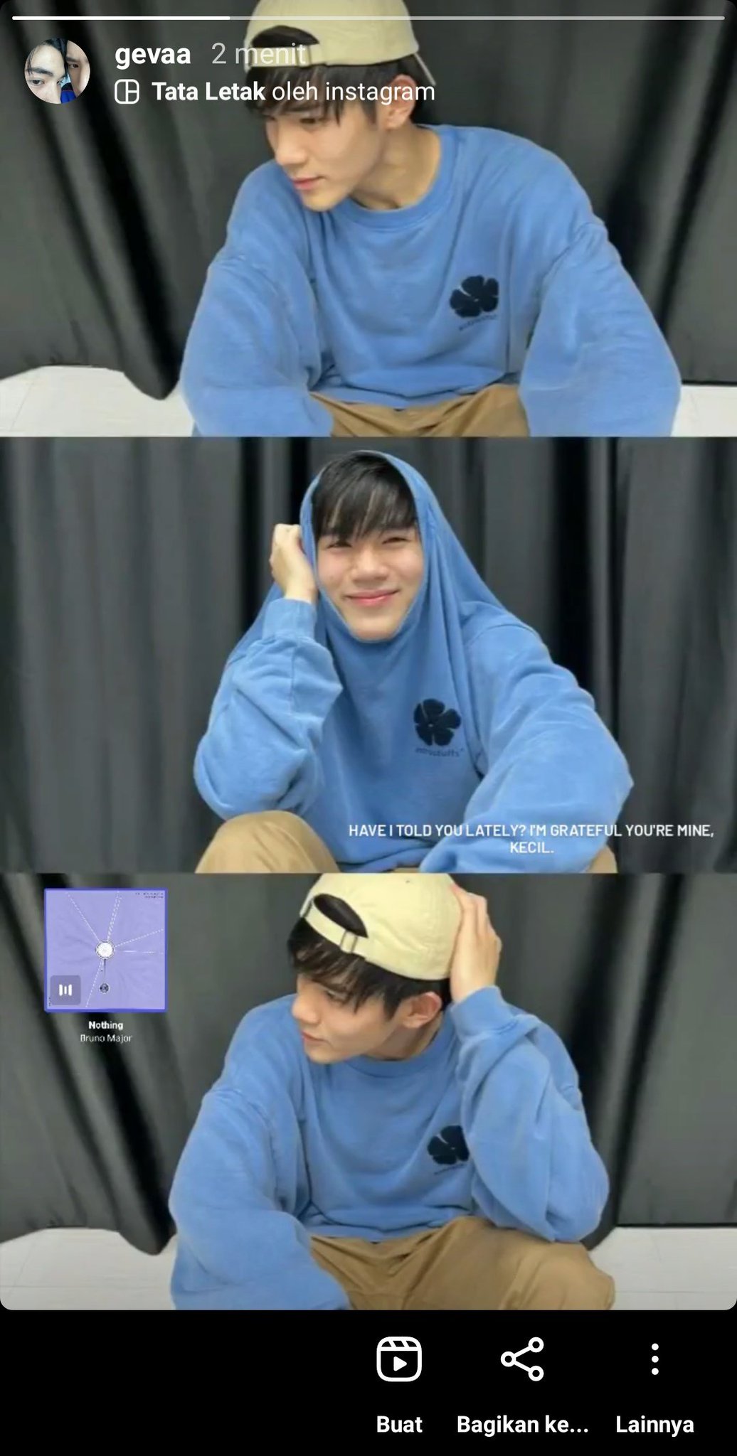 khai on Twitter: "— kalo ini versi isg nya Gev https://t.co/mruum4XCK9" / Twitter