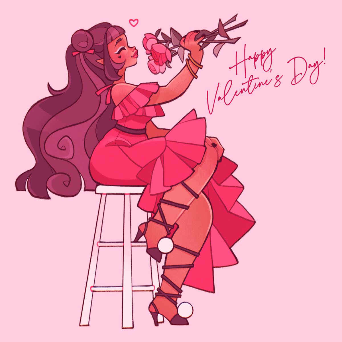 Kora ☆ on Twitter: "RT @SoniaStegemann: Happy Valentine’s Day 🥰 Here’s my Valentines gal over ...