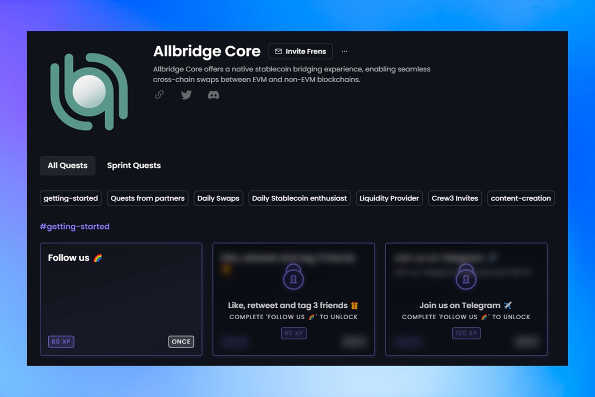 Allbridge Core Potential Airdrop 🪂 Allbridge Core (by @Allbridge_io) offers a native stablecoin ...
