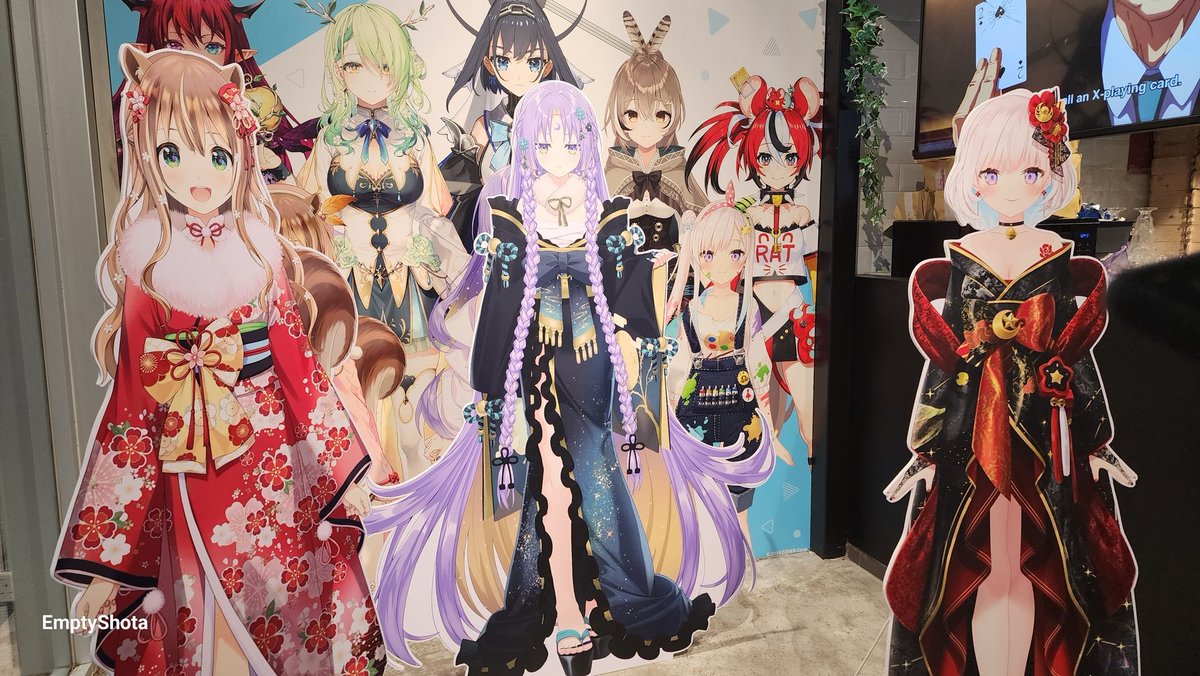 ANIPLUS café SG on Twitter: "RT @_EmptyShota: Went to the Hololive x Aniplus Cafe today with ...