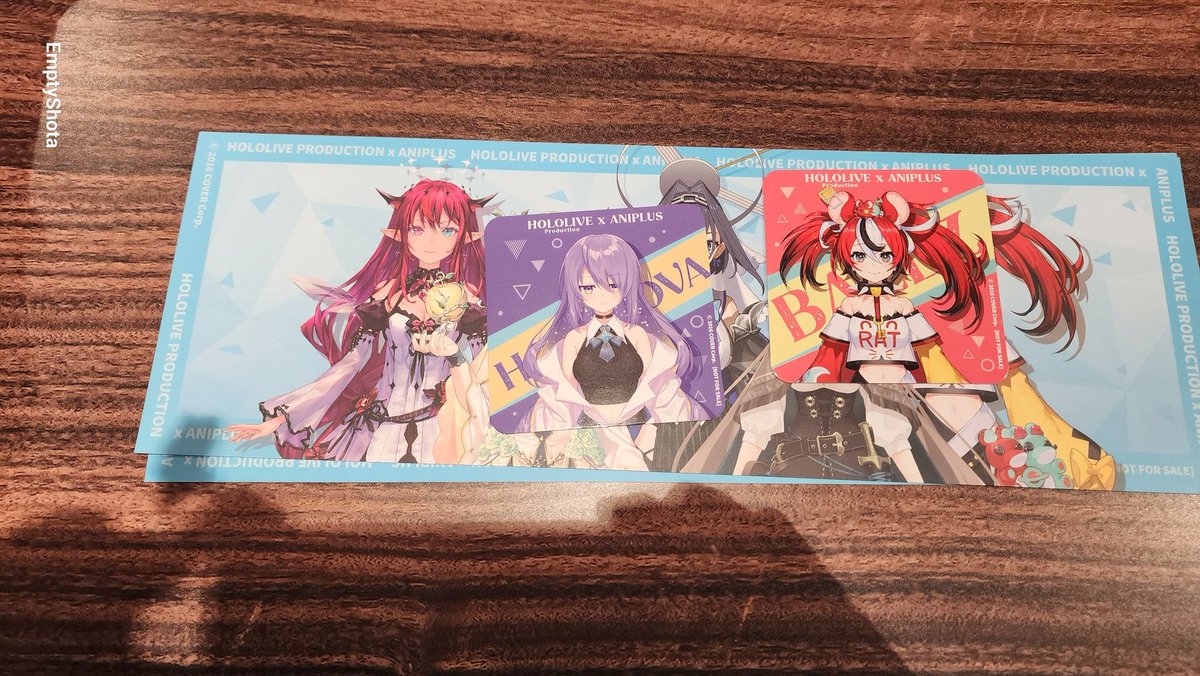 ANIPLUS café SG on Twitter: "RT @_EmptyShota: Went to the Hololive x Aniplus Cafe today with ...