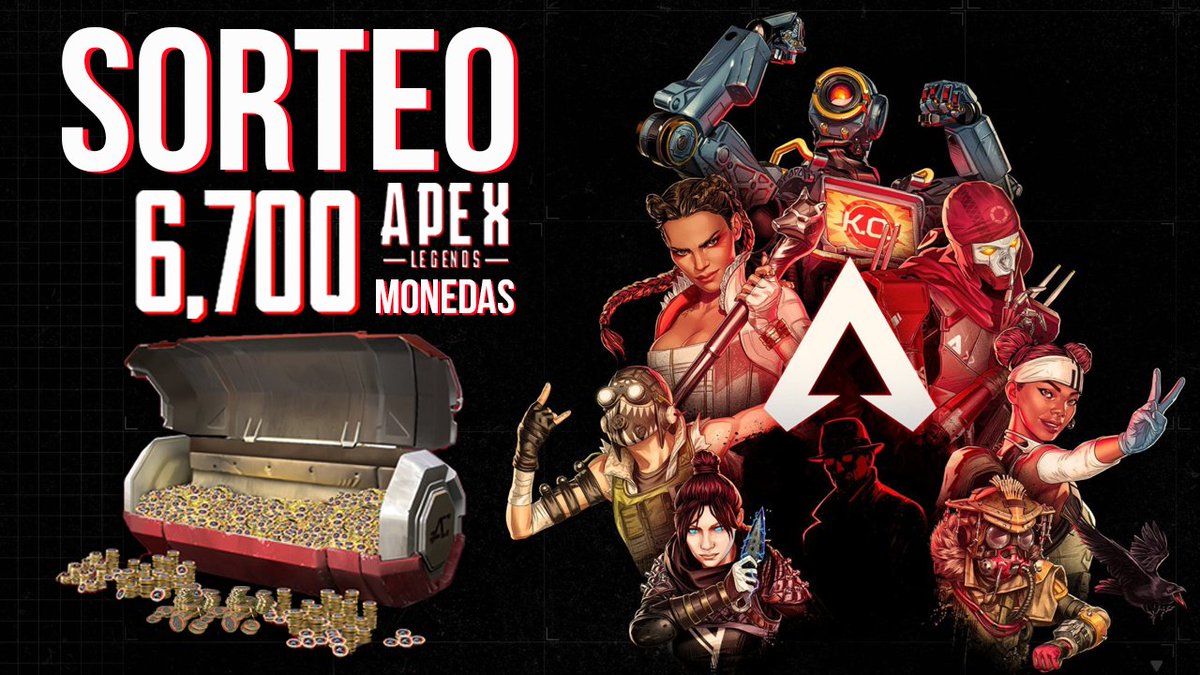 Nappa on Twitter: "💥SORTEAZO de MONEDAS APEX LEGENDS💥 Gracias a EA llévate 6700 monedas para ...