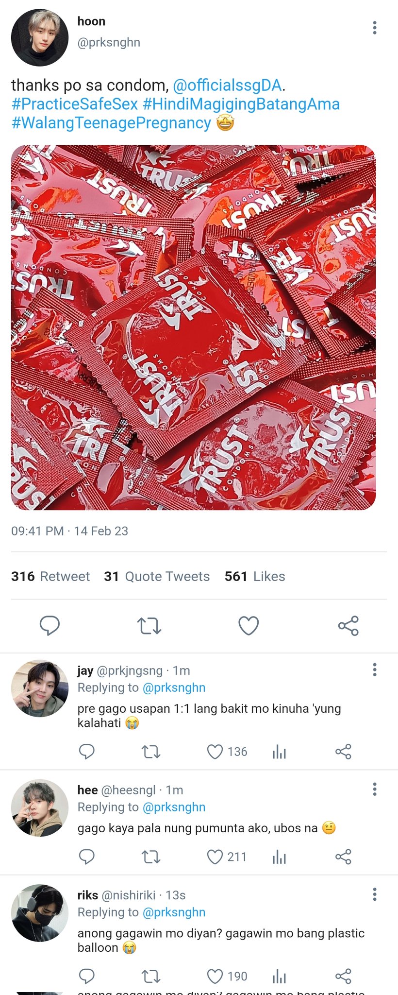 eli on Twitter: "— a #heejake few-tweets au. are you willing to spend your valentine's with your ...