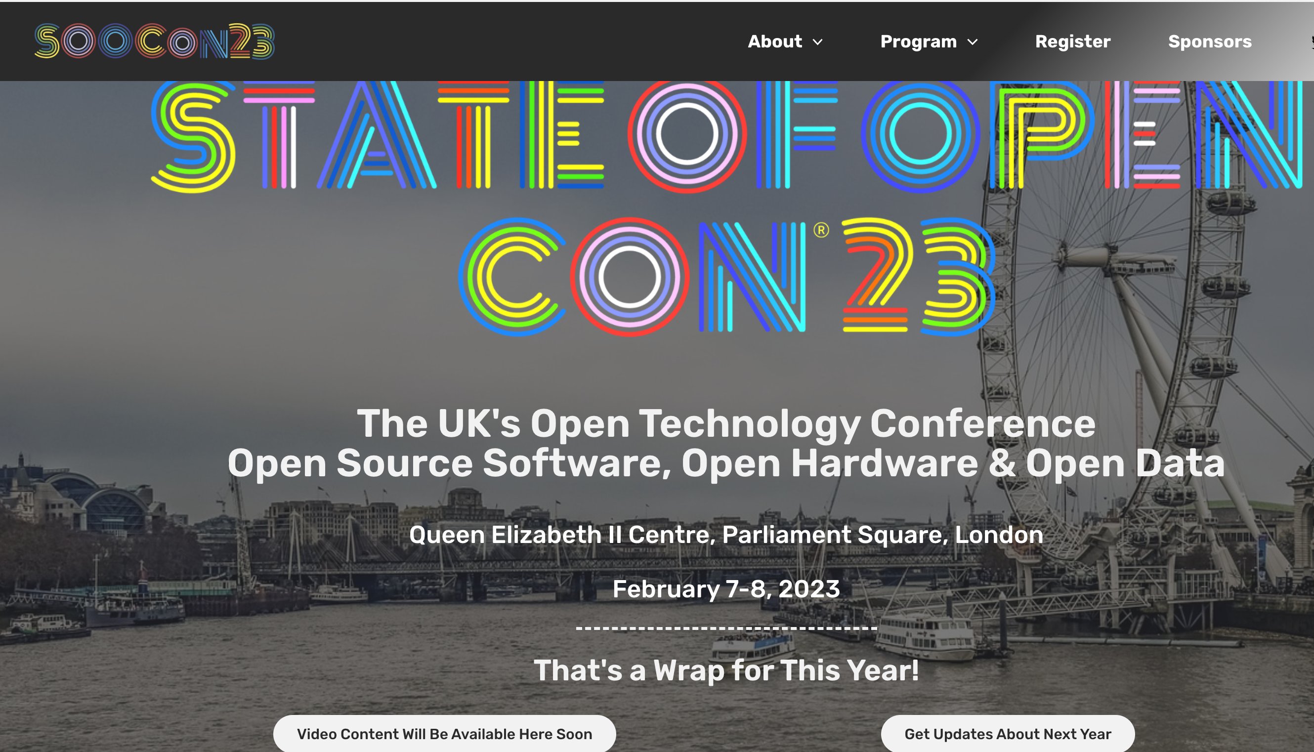 OpenUK wants to see your pics of State of Open Con on Twitter: "Happy free software day🎈and ...