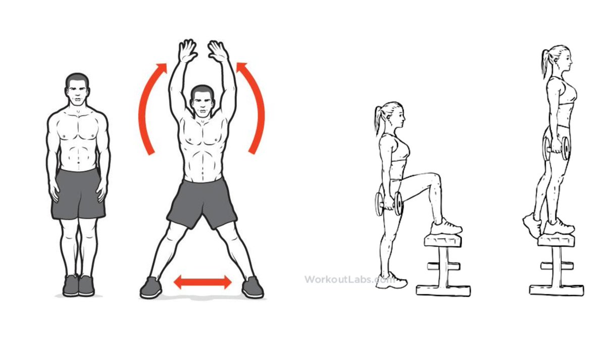 16 microworkouts you can do in 90 seconds or less: - Thread from Oliver ...