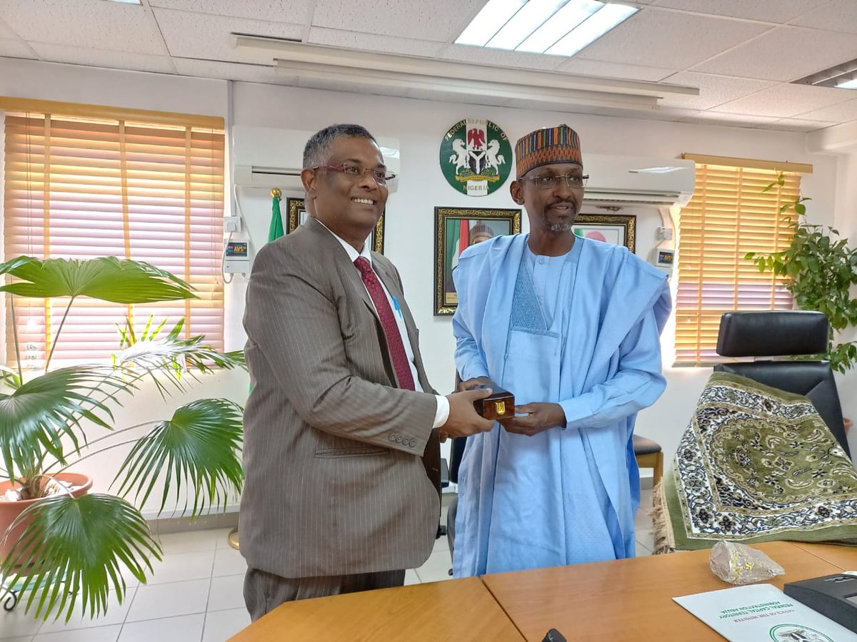 India in Nigeria (and Benin, Chad & ECOWAS) on Twitter: "HC called on H.E. Mr. Muhammad Musa ...