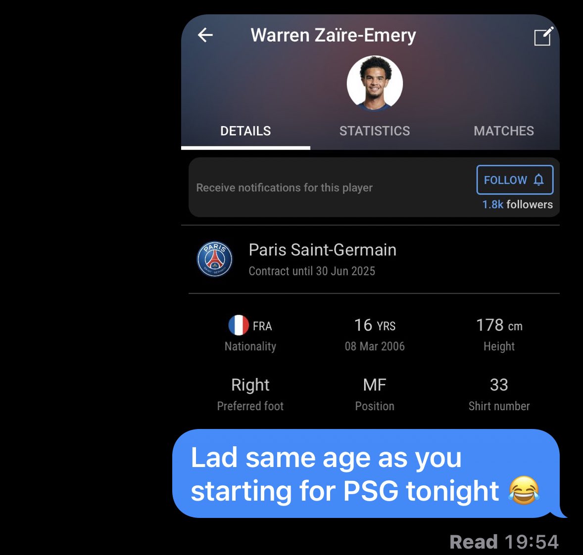 Danny Heard On Twitter Me Messaging My 16 Year Old Son Tonight PSG danny-heard-on-twitter-me-messaging-my-16-year-old-son-tonight-psg
