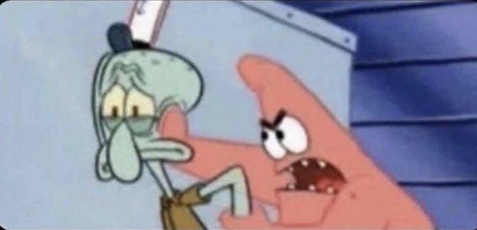 Patrick Star May I Take Your Hat Sir