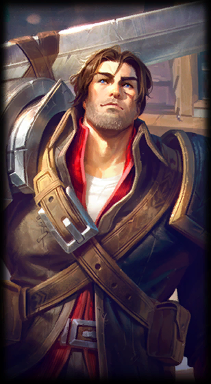 Rugged Garen Splash Art