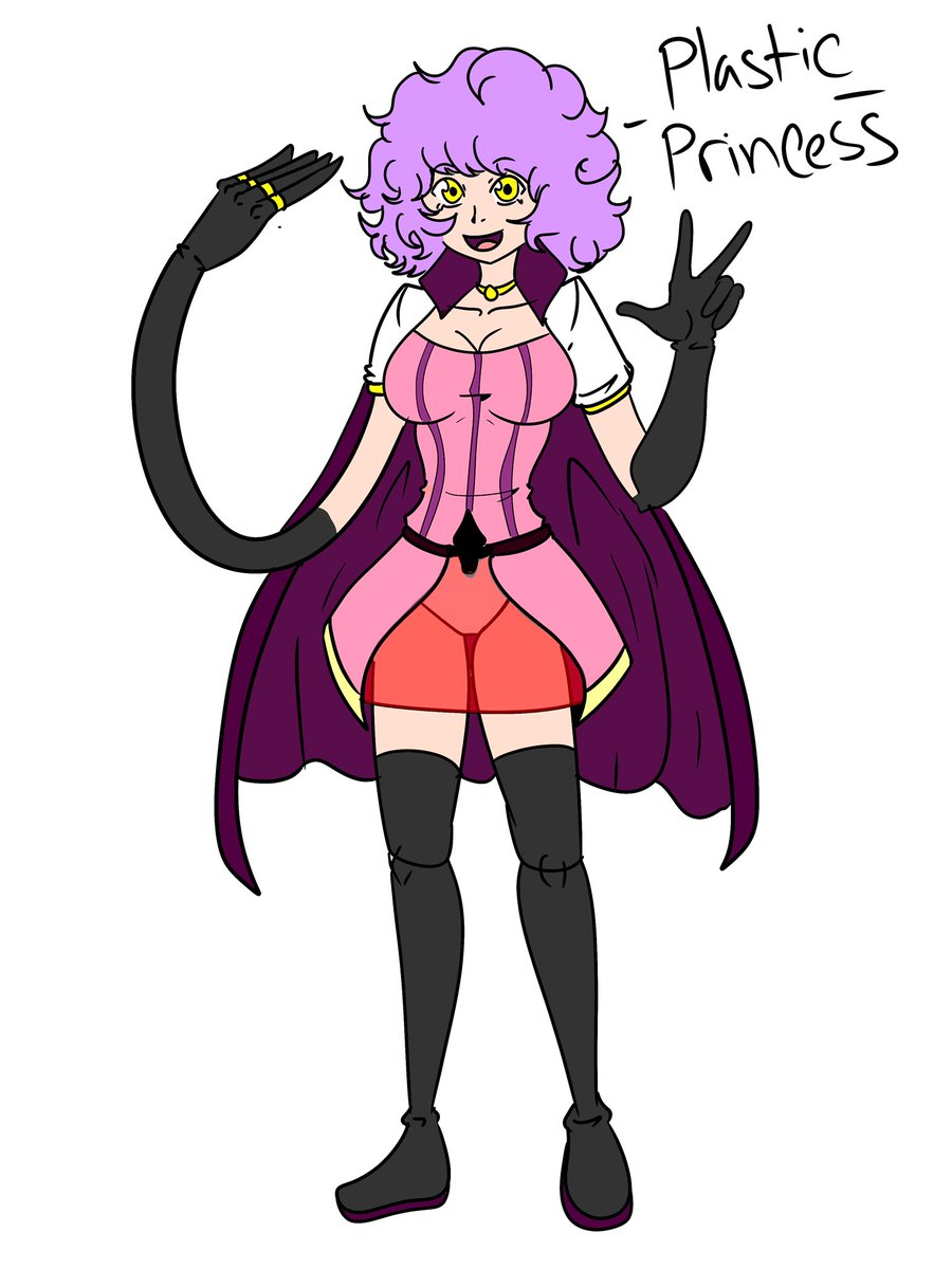 ImpelUniversalHero on Twitter: "Plastic Princess/Plastic Knight the Heroine"