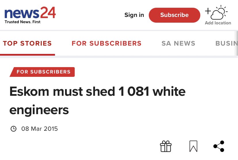 AgentLeon on Twitter: "RT @SkyeZedA: South Africa’s power utility, Eskom. 2015 to 2022. https ...
