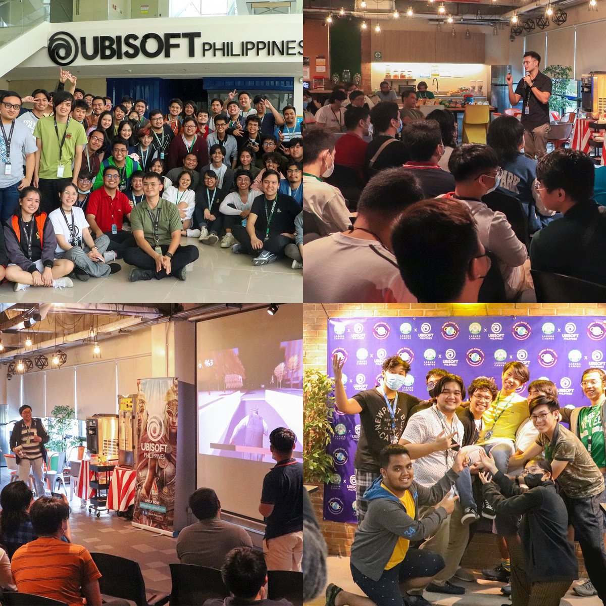 Life at Ubisoft on Twitter: "Take a peek inside our Ubisoft Philippines studio's Global Game Jam ...