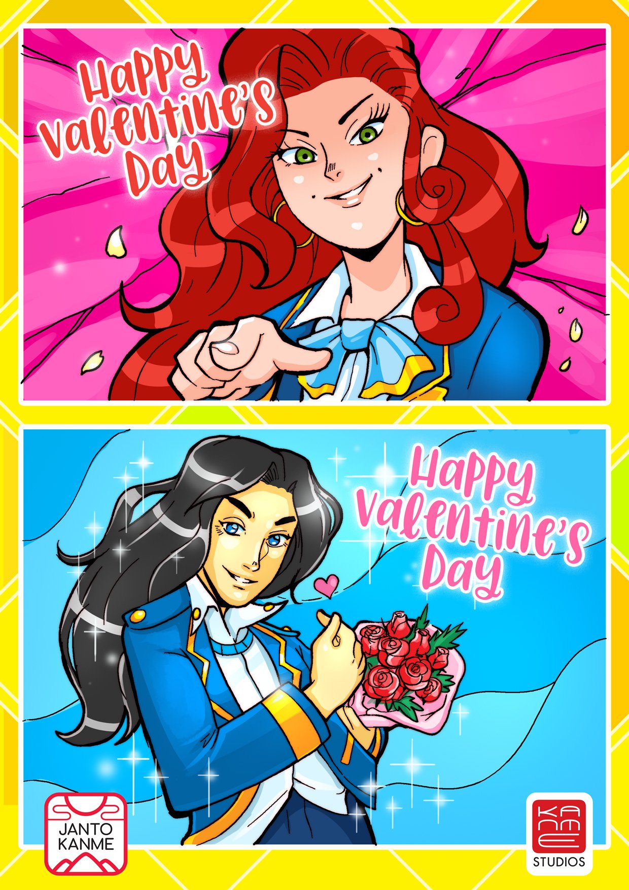 Janto Kanme (Janto Kanme Fanzine coming soon!) on Twitter: "Happy Valentines Day from us at ...