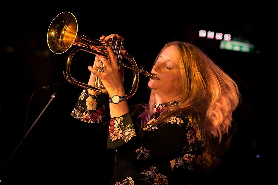 Female Trumpet Player