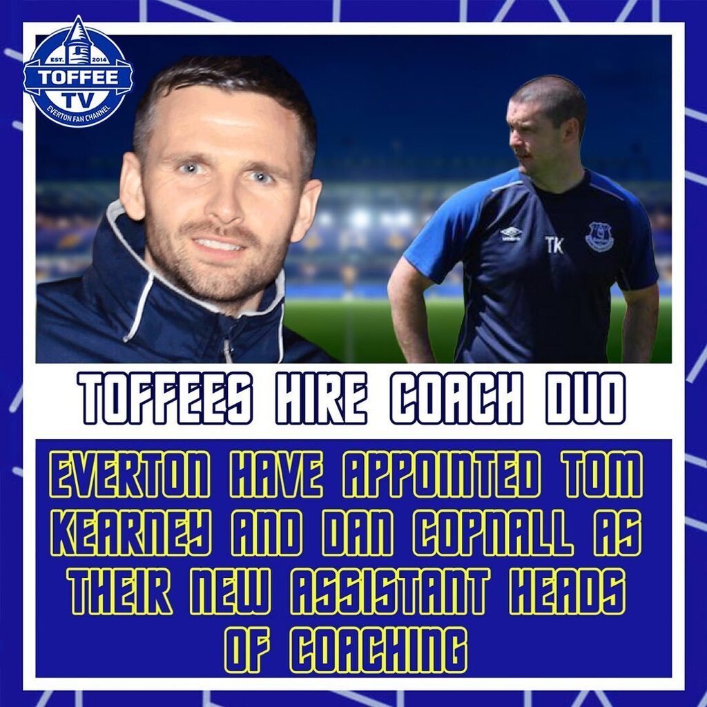 Training Ground Guru on Twitter: "RT @ToffeeTVEFC: Everton have appointed Tom Kearney and Dan ...