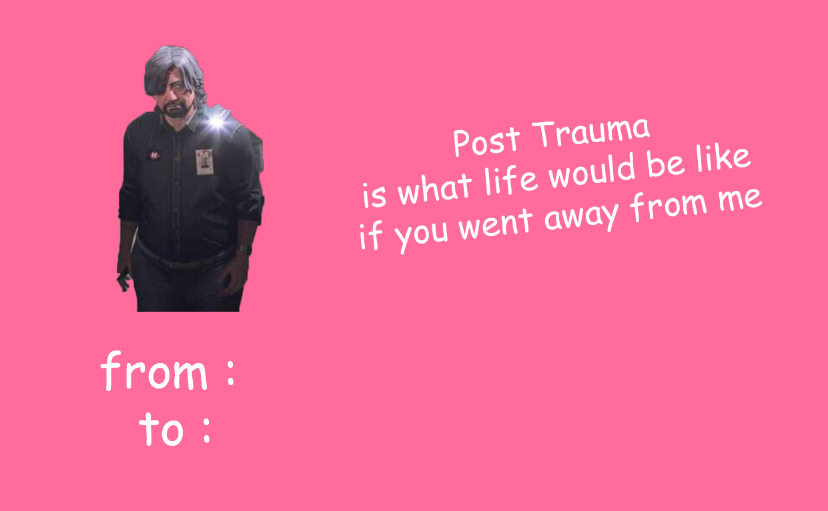 Post Trauma on Twitter: "Wishing you a fantastic Valentine's day!🖤"