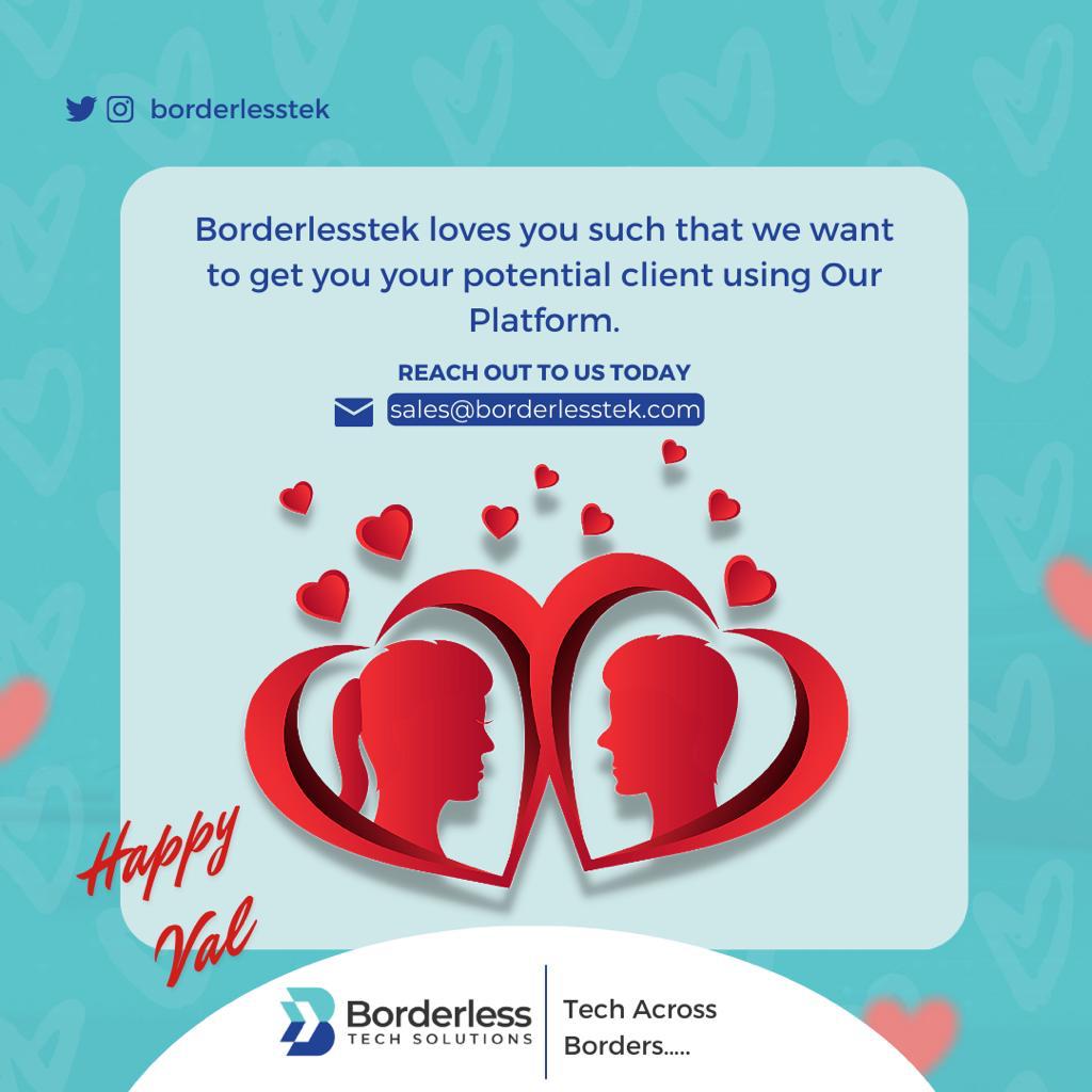 Borderless Technology on Twitter: "In the season of love, let borderless tek show you off to the ...