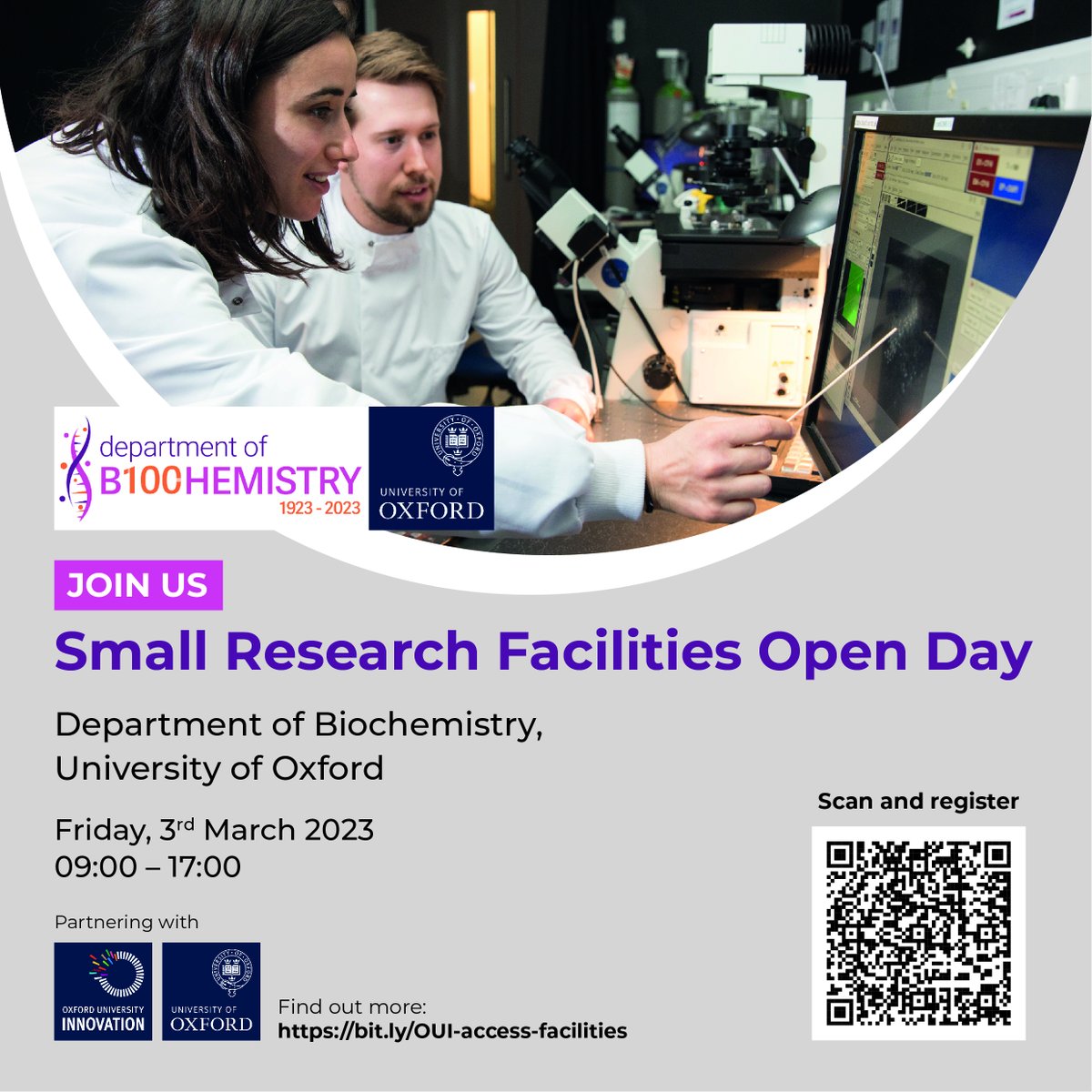 Oxford University Innovation on Twitter: "We're joining the @BiochemOxford Small Research ...