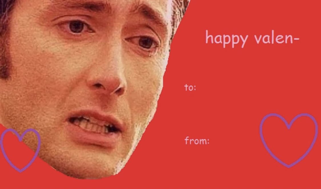 David Tennant Valentines Cards