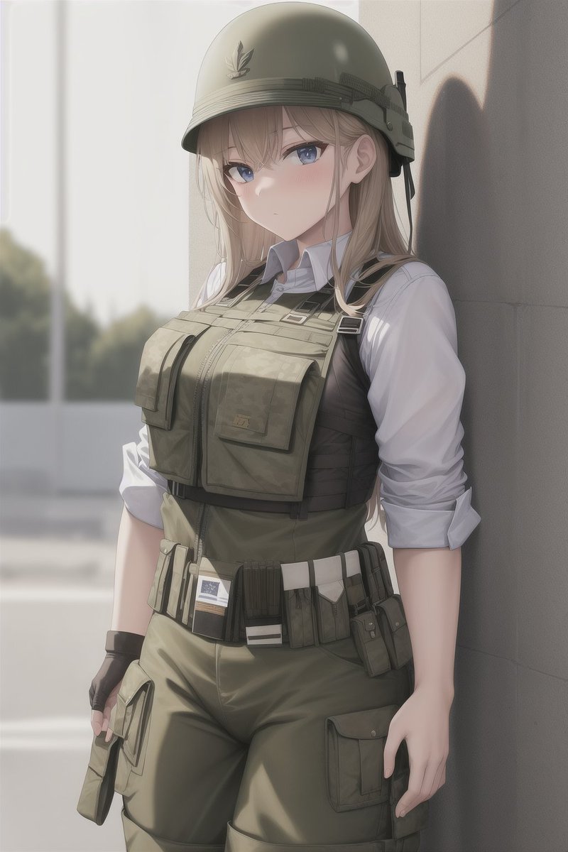 RinAldrin on Twitter: "AI generated army girls."