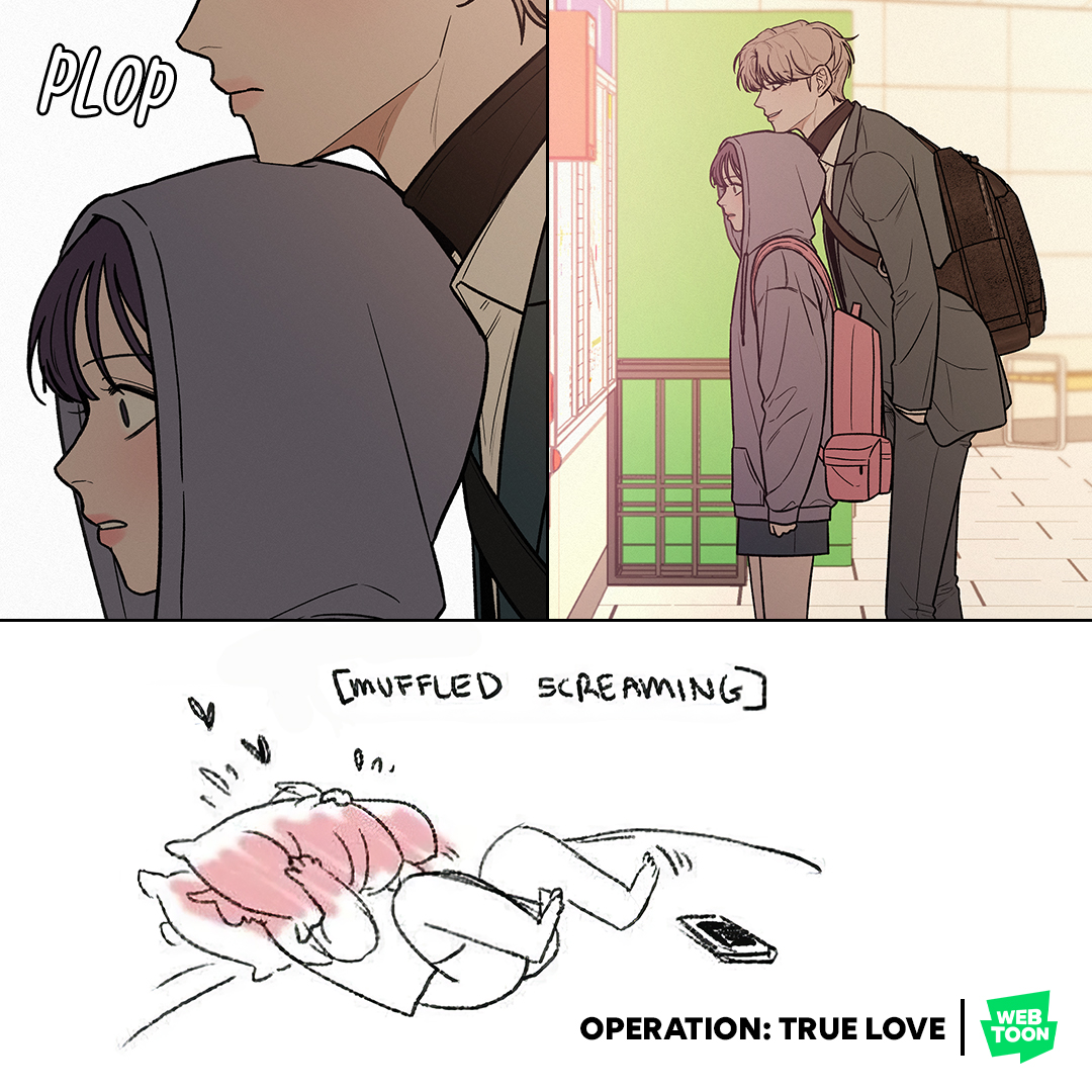 WEBTOON on Twitter: "the ghost in my room is screaming with me #WEBTOON #ValentinesDay # ...