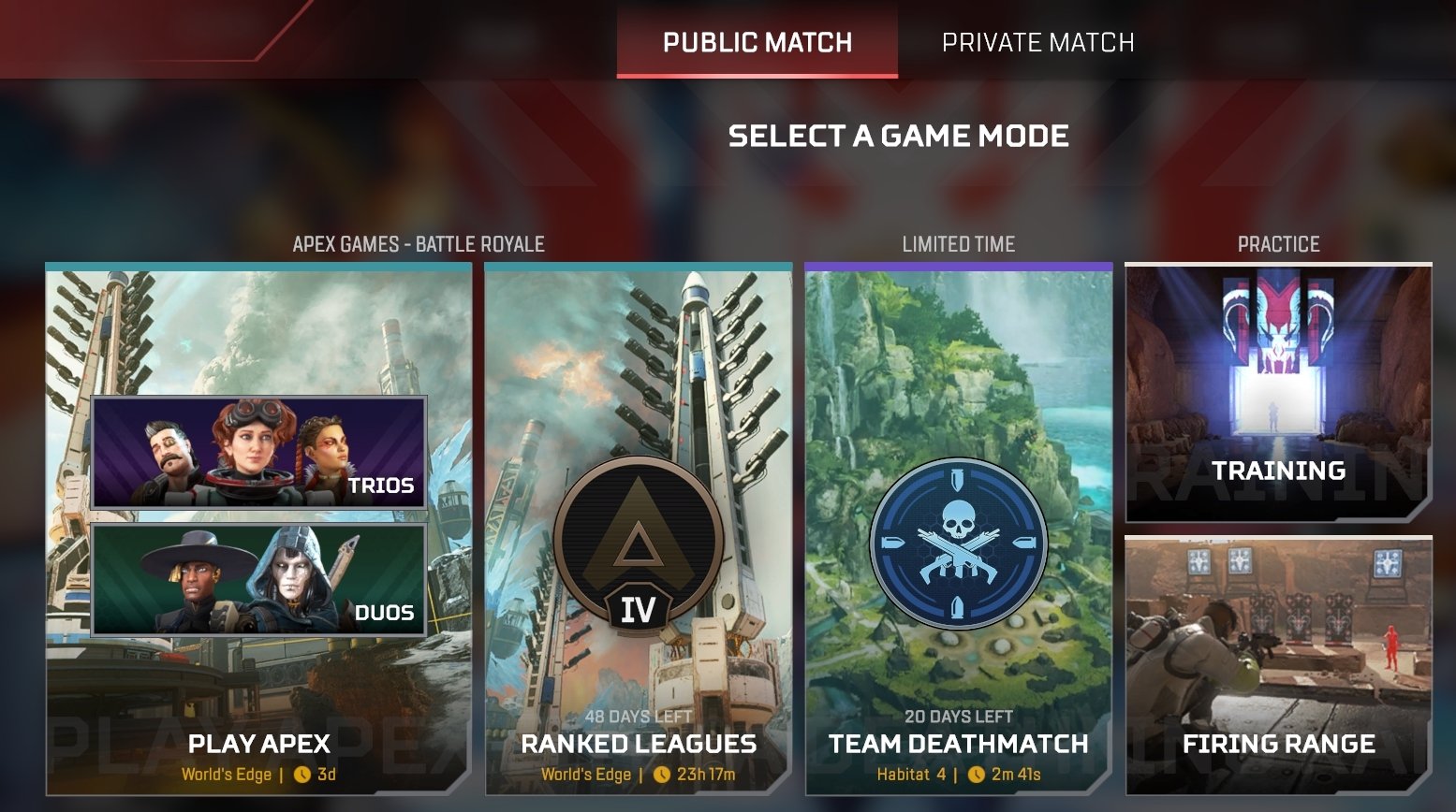 Apex Legends News on Twitter: "Goodbye Arenas 🥲 Hello Team Deathmatch 👋 + World's Edge for 3 ...