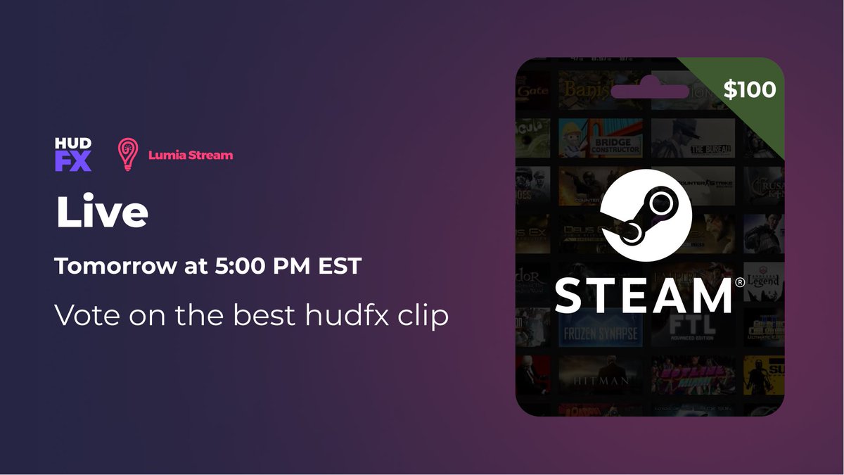 HUDFX (@Hud_FX) / Posts / X