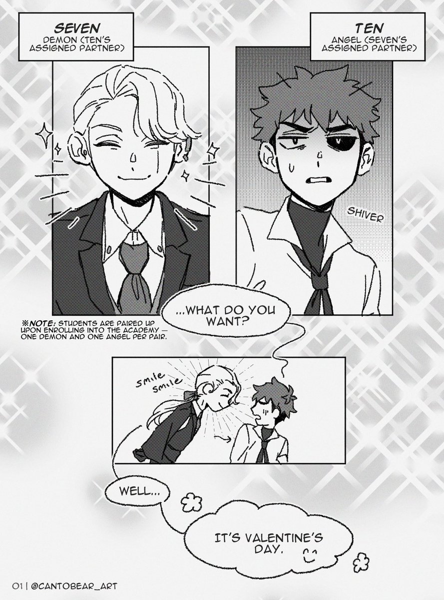 oc] happy valentine's day(?) from the most quarrelsome duo 」nat @ sh🌟p ...