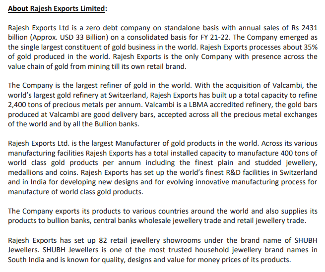 Rajesh Exports Logo Rajesh Exports Q3 Profit Slumps 97%, Pulling Stock