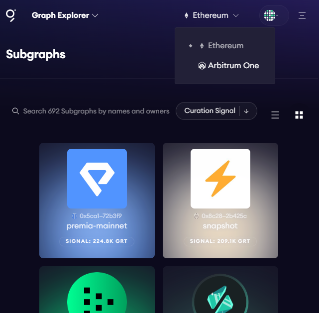 The Graph on Twitter: "It’s easy to use The Graph on Arbitrum 🌟 In Graph Explorer, simply toggle ...
