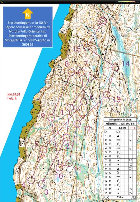 Orienteering Maps on Twitter: "Morgenfrisk #1 - February 11th 2023 ...