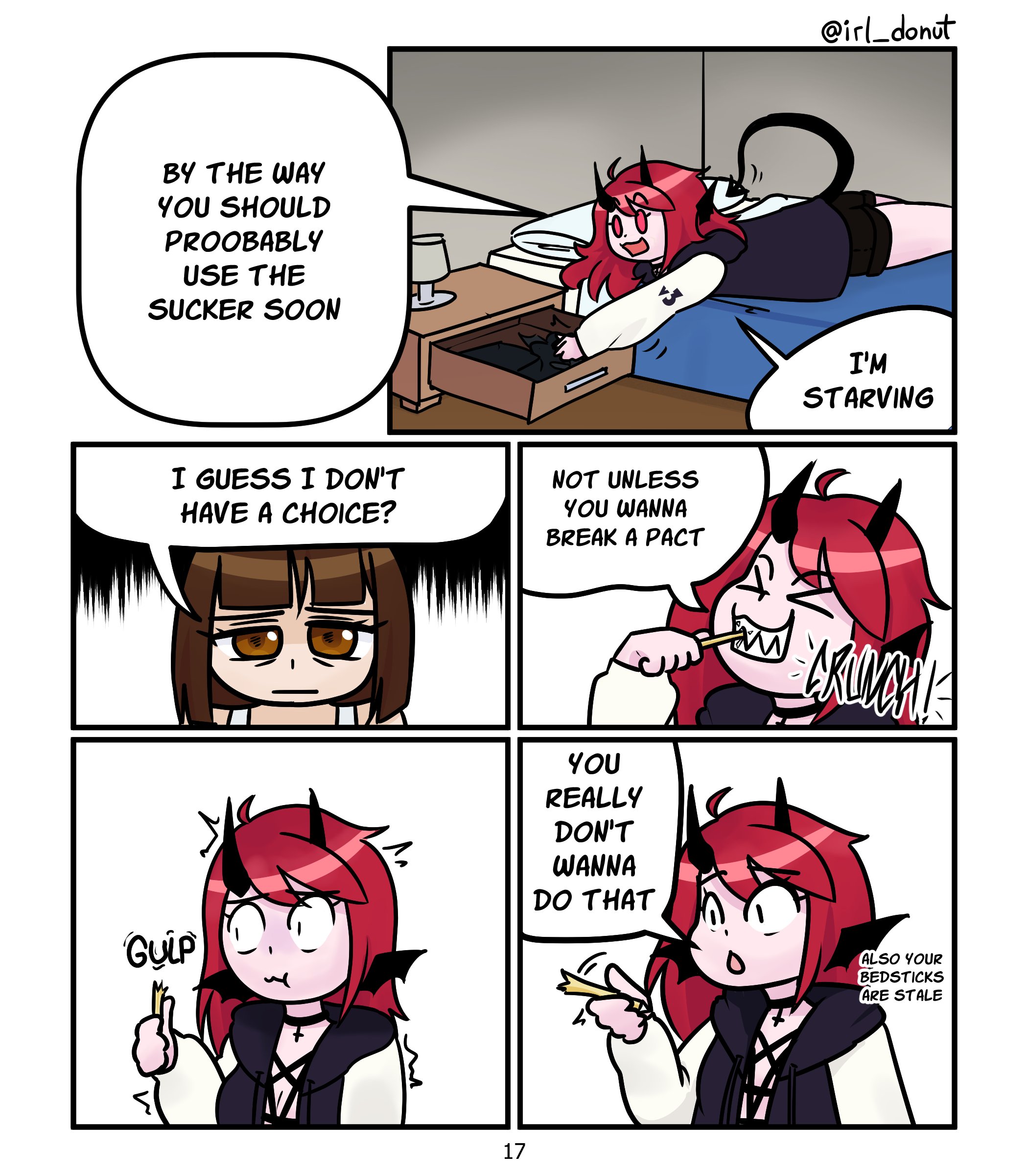 irl_donut on Twitter: "HRT the comic #16 it worked?? https://t.co/8LsvGwvfOx" / Twitter