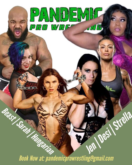 Pandemic Pro Wrestling on Twitter: "We do photosets too! Email us pandemicprowrestling with any ...