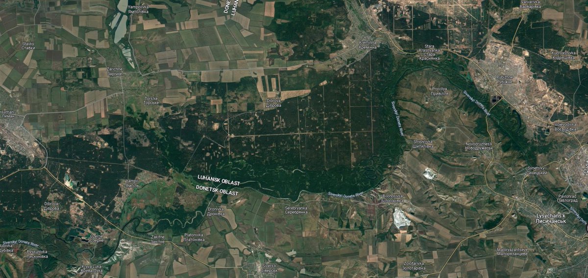 Following up on the Kreminna forest front. I believe it is critical for ...