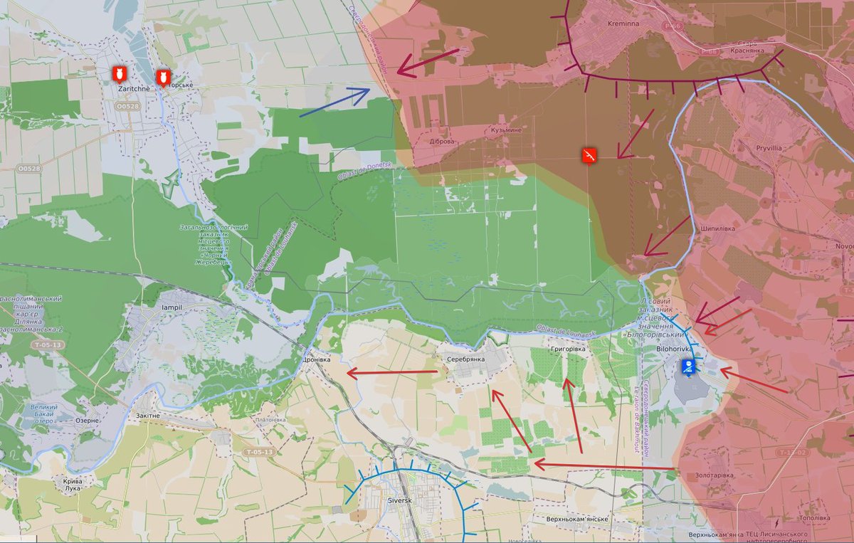 Following up on the Kreminna forest front. I believe it is critical for ...