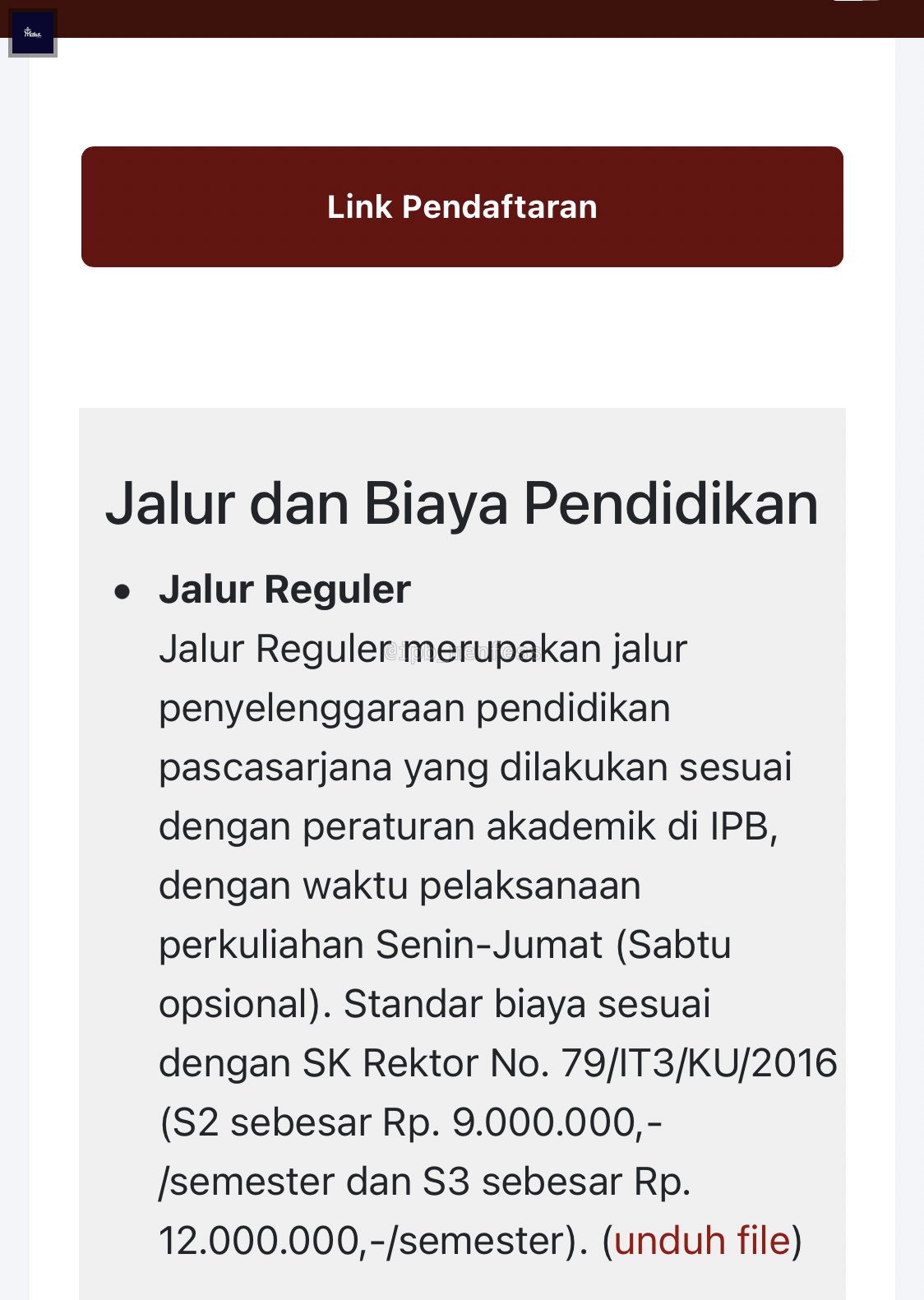 Draft IPB on Twitter: "-punten cungg siapa yg ukt S1 nya lebih mahal dari ukt S2? 🤧 https://t.co ...